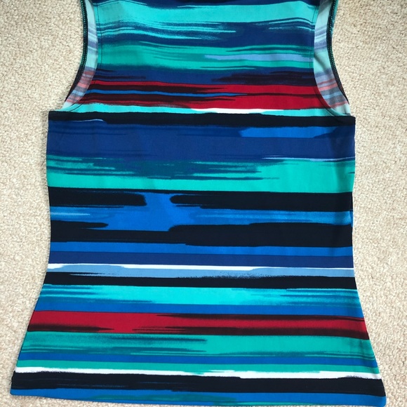Calvin Klein | Tops | Calvin Klein Colorful Top | Poshmark